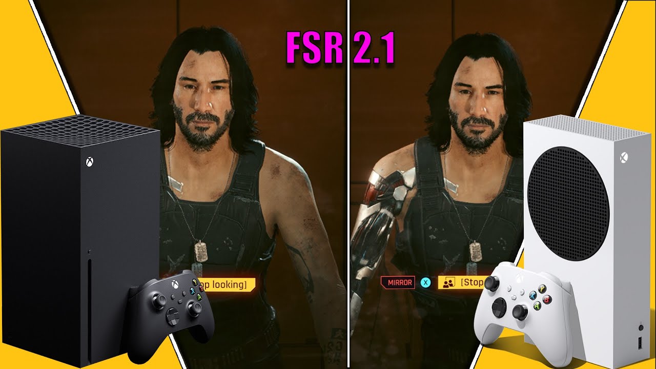 Cyberpunk 2077 | Xbox Series X vs S 1.61 (FSR 2.1) | Graphics ...