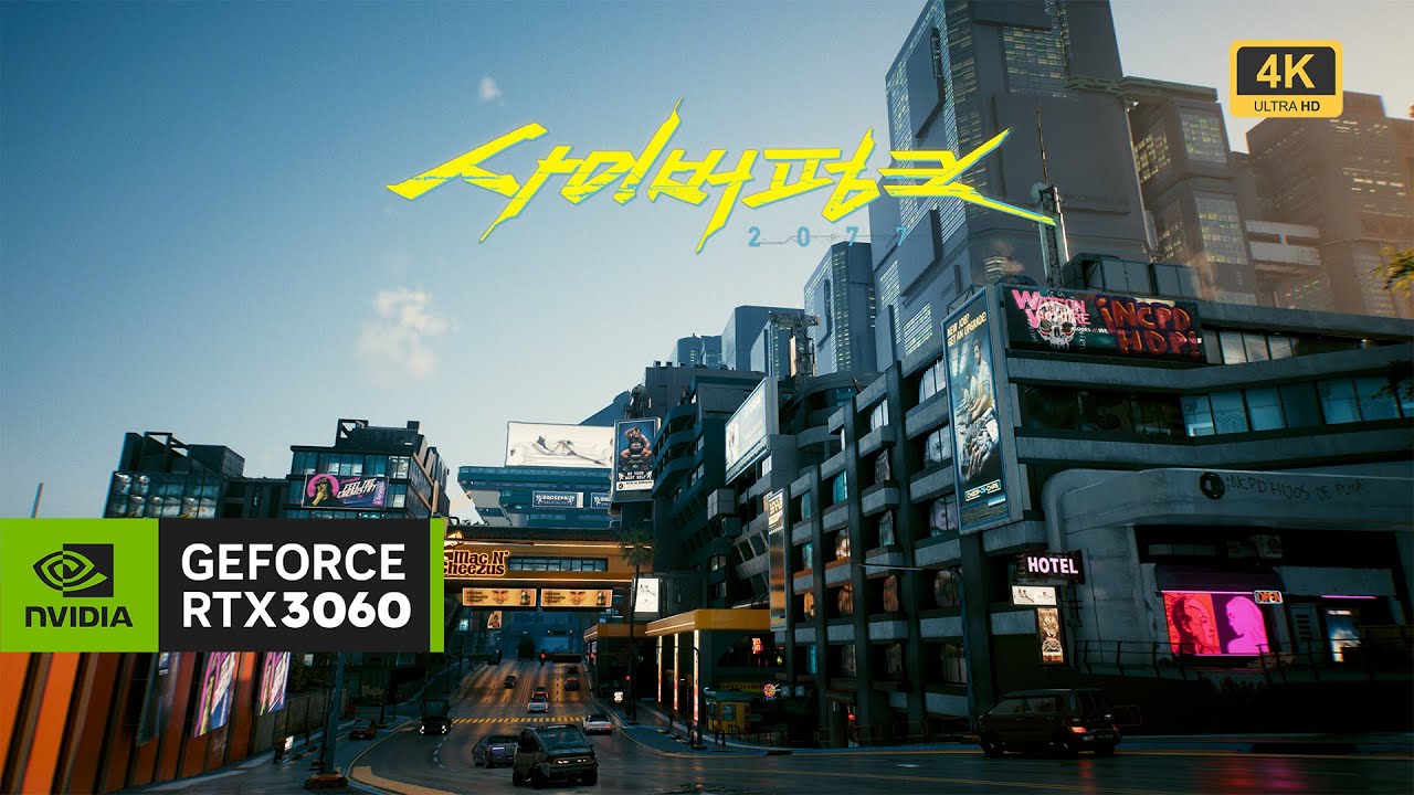 Cyberpunk 2077 (patch 1.61) : RTX 3060 12GB + Ryzen 5 : 4K Ultra ...