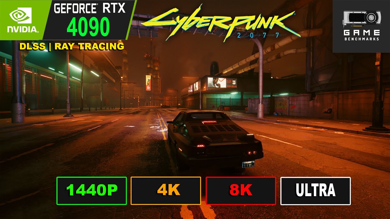 RTX 4090 | CYBERPUNK 2077 | 1440P | 4K | 8K | ULTRA Settings | DLSS ...