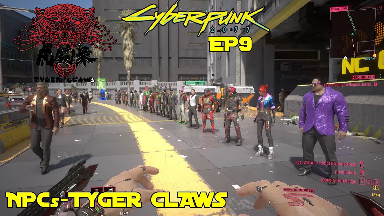 Tyger Claws Characters | NPCs | Cyberpunk 2077 - Cyberpunk 2077 videos