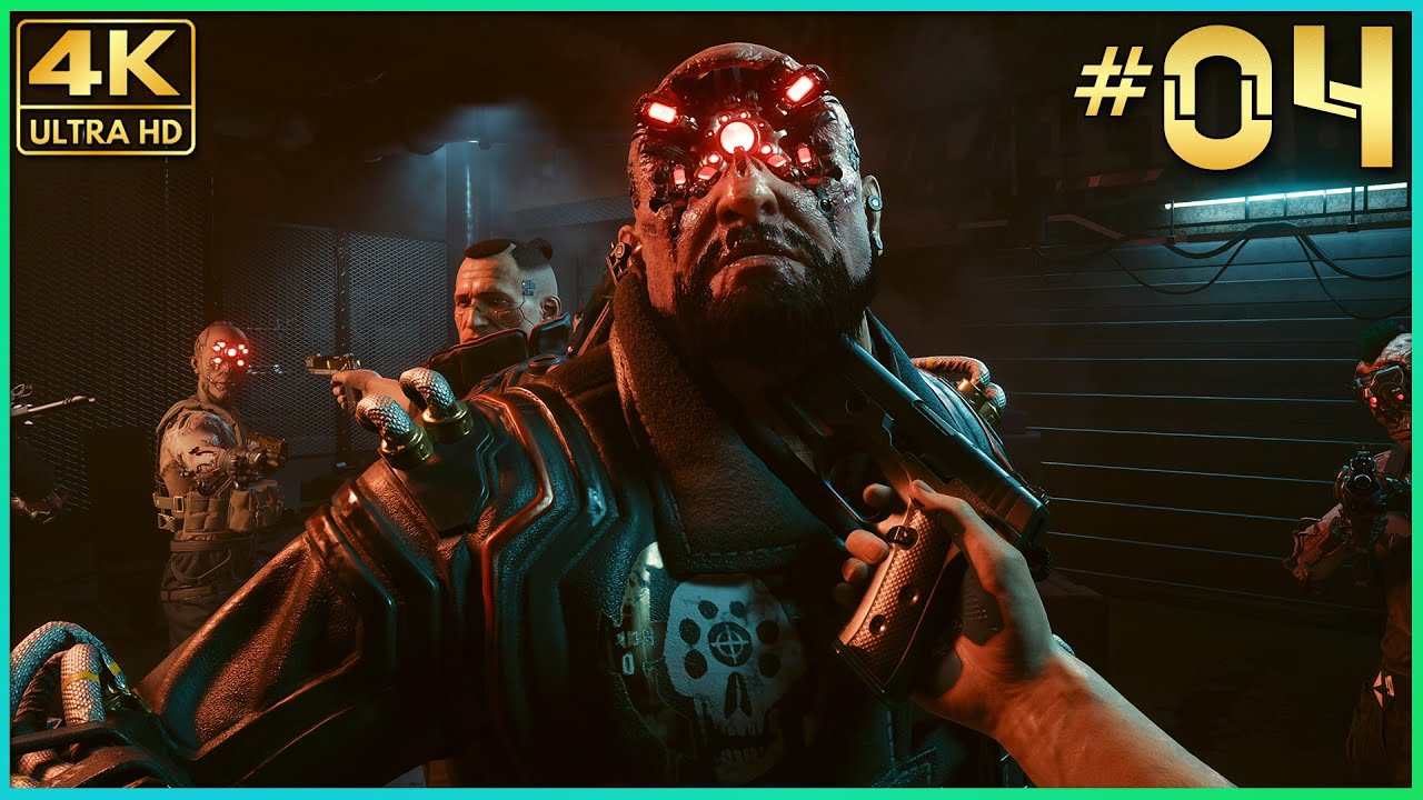 4K CYBERPUNK 2077 - Part 4 - The Pickup - Cyberpunk 2077 videos