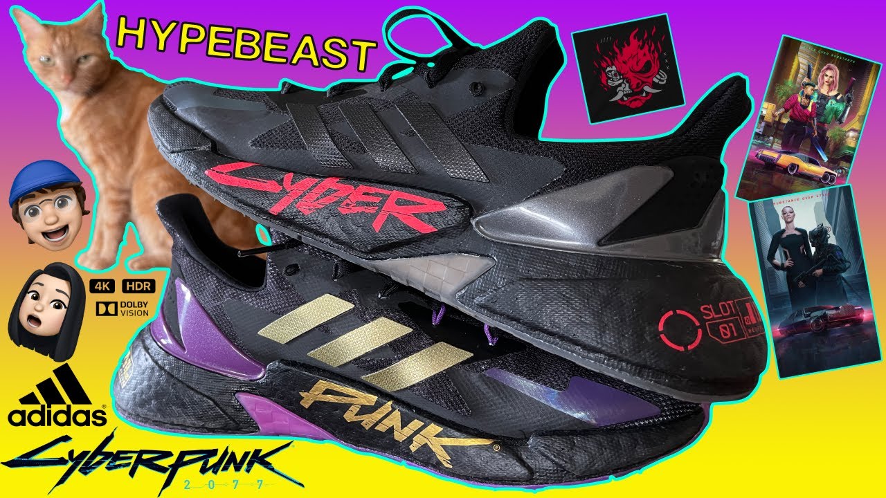 Adidas CyberPunk 2077 Shoes - Unbox - Best HYPEBEAST Sneakers? [4K ...