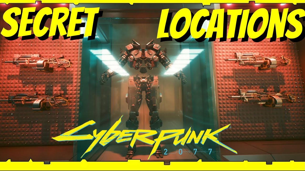 Cyberpunk 2077 Secret Locations - In Night City! - Cyberpunk 2077 videos