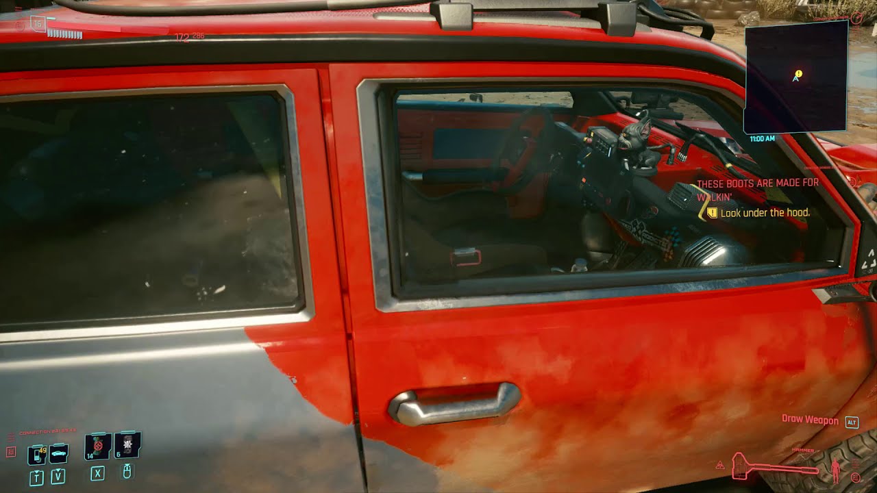 How to get Nomad First Mission Car Cyberpunk 2077 Galena "Rattler ...