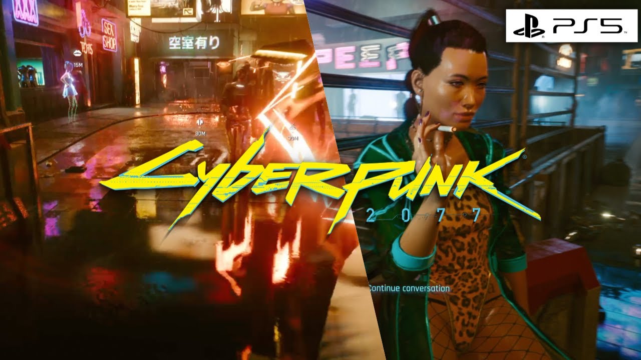 Hyper Realistic AI and Best Graphics on PlayStation 5 | Cyberpunk 2077 CDPR | NPC Oblivion Type ...