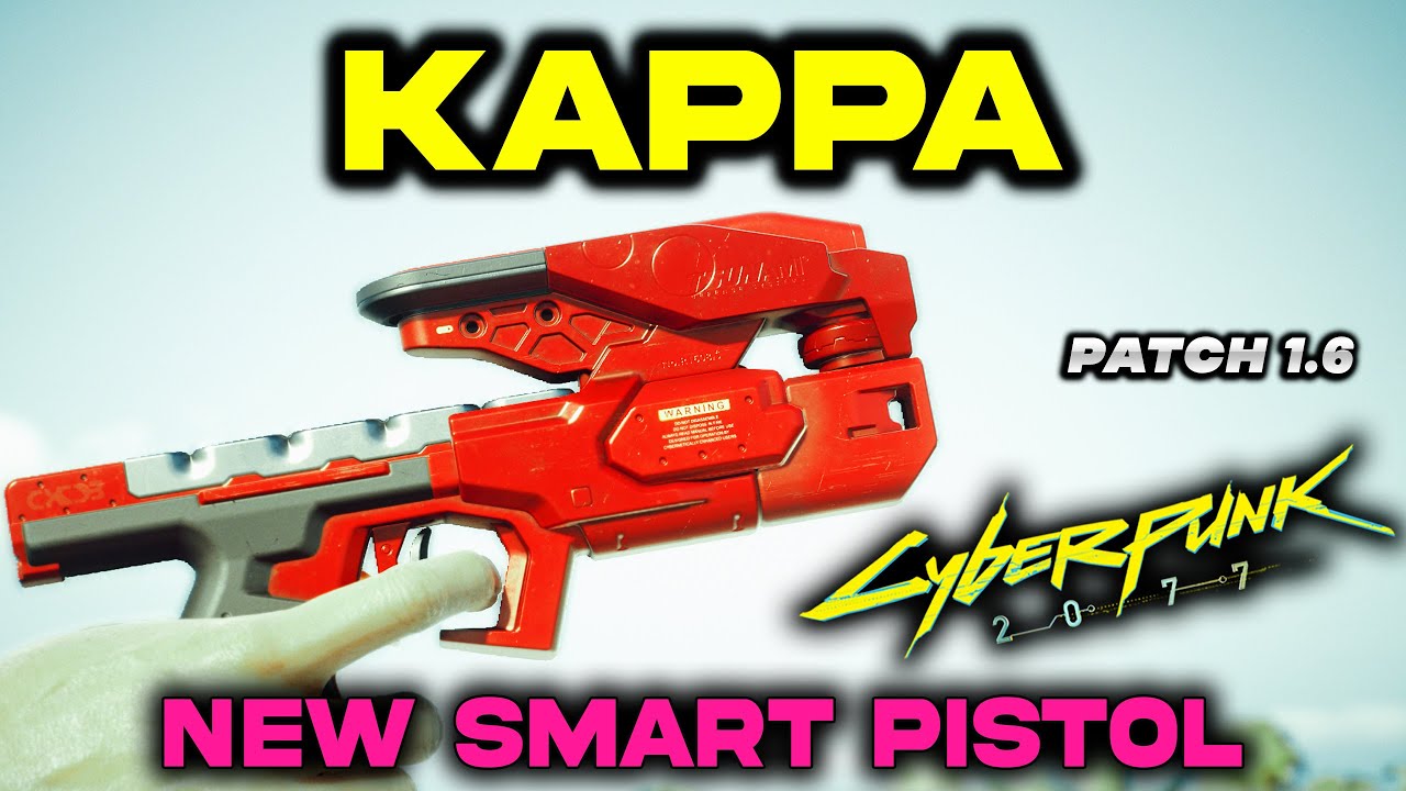 Kappa NEW DLC Smart Pistol in Cyberpunk 2077 | Kappa Location Guide ...