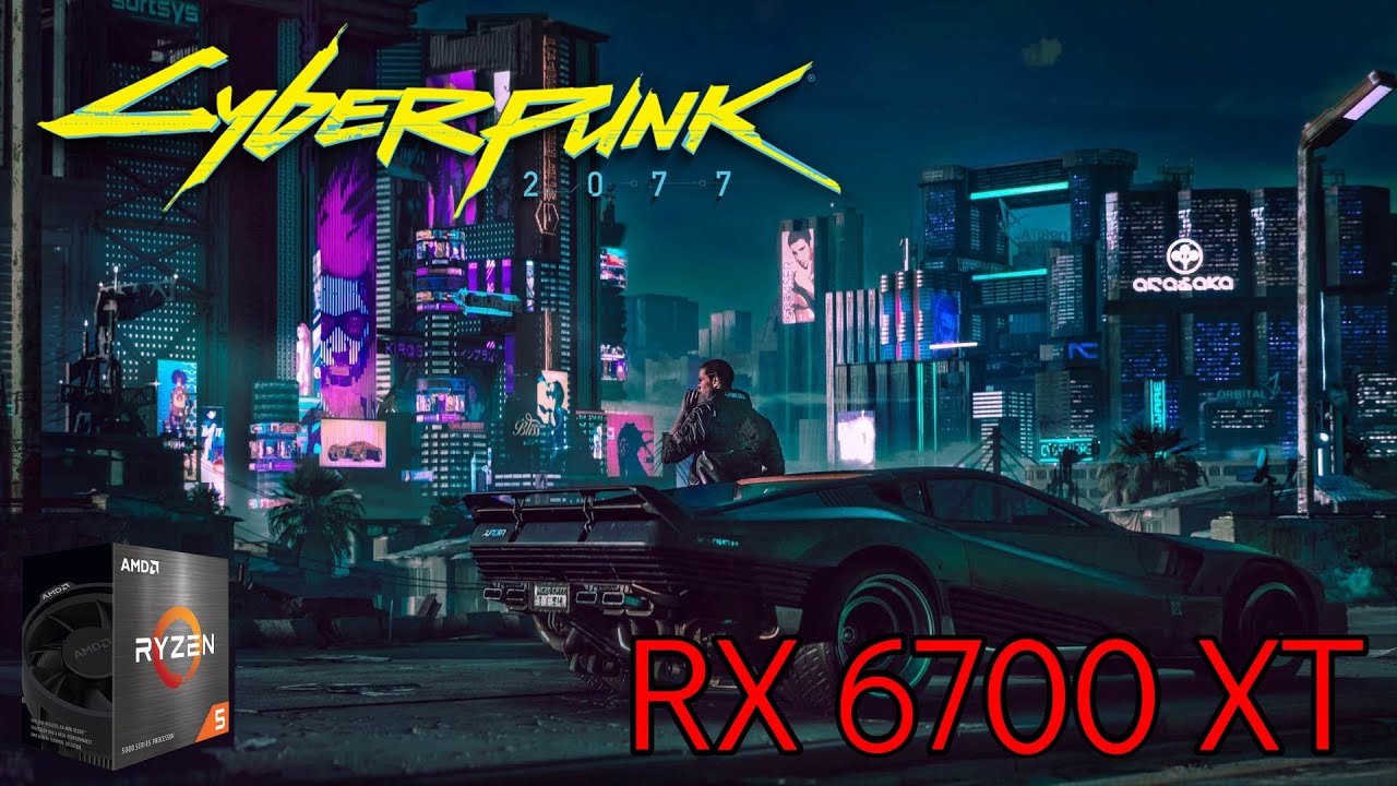 Radeon RX 6700 XT | Cyberpunk 2077 Ray Tracing Test & Patch 1.2 Gaming ...