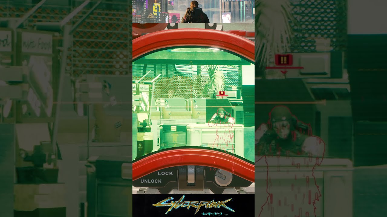 Shoot Through Buildings In Cyberpunk 2077 Shorts Cyberpunk 2077 Videos
