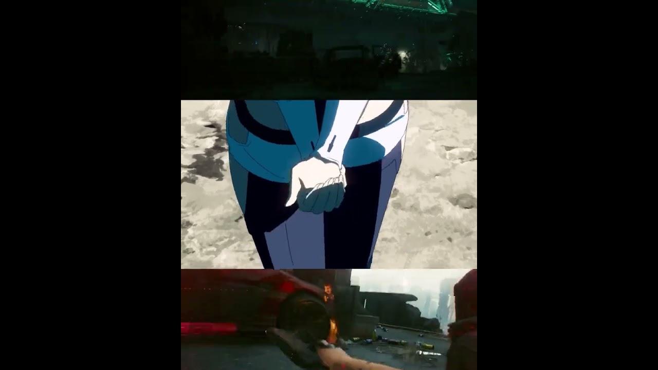 Welcome to Night City - Cyberpunk 2077 Edgerunners musical homage clip - Cyberpunk 2077 videos