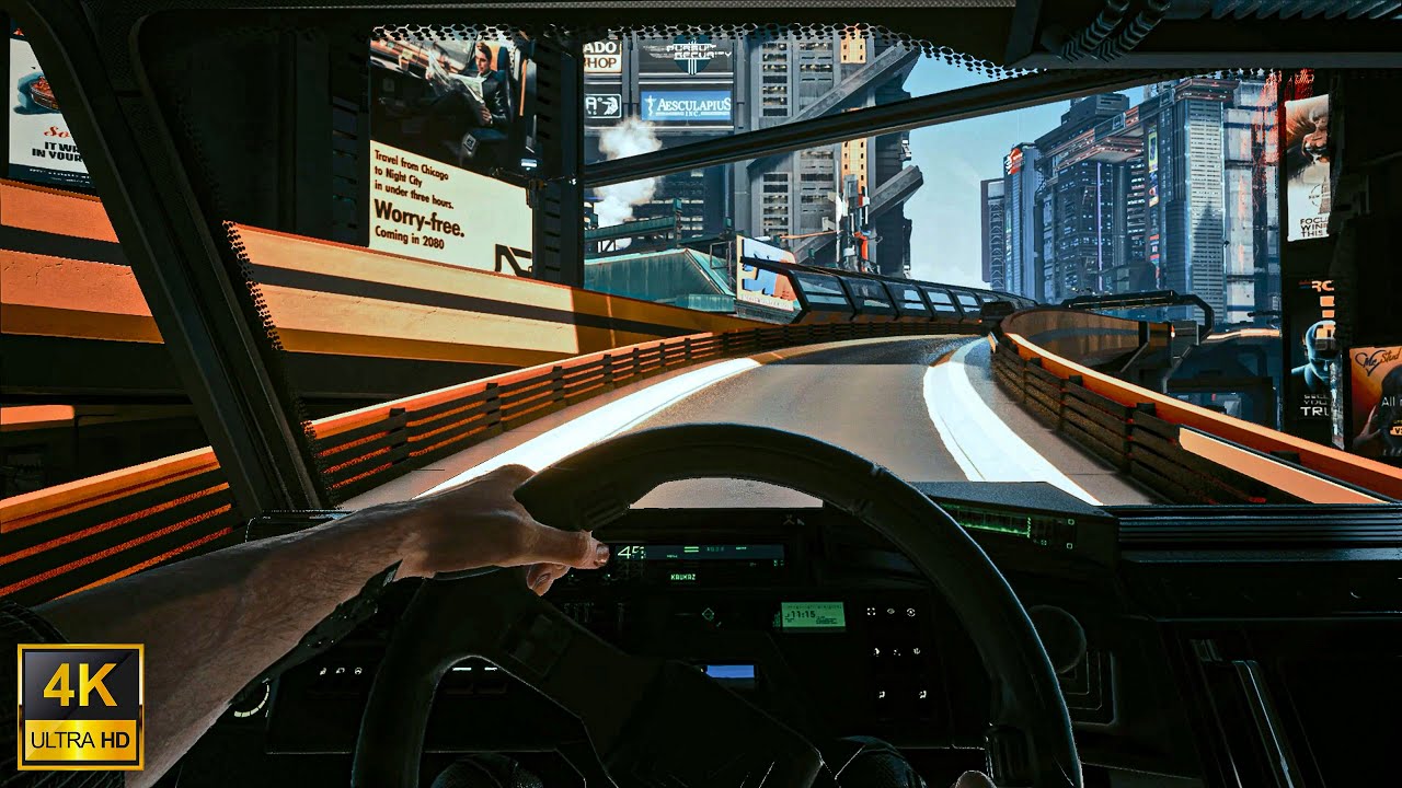 [4K] I Work as a Truck Driver in Night City, Cyberpunk 2077 | Reshade ...