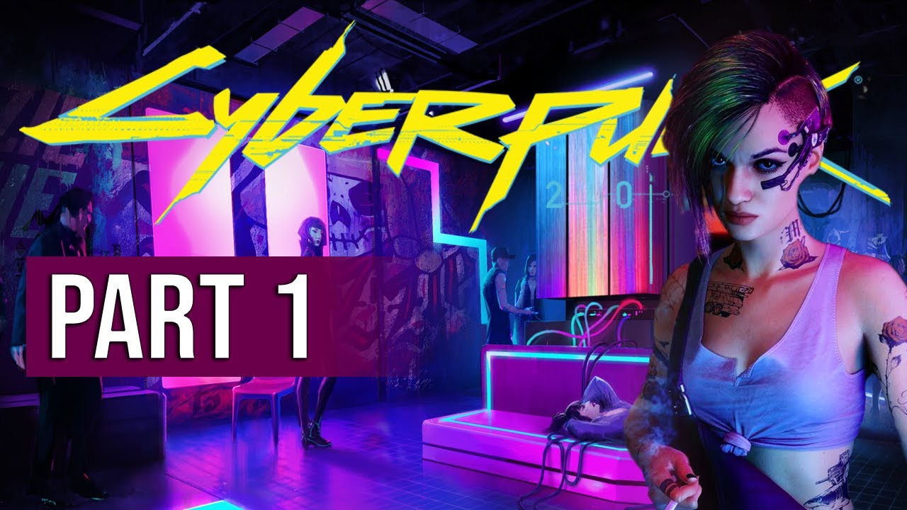 CYBERPUNK 2077 First Walkthrough Part 1 - Corpo Start (FULL GAME ...
