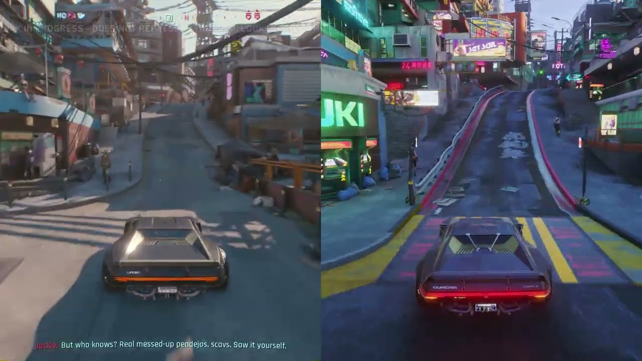 Cyberpunk 2077 2018 vs 2022 - Cyberpunk 2077 videos