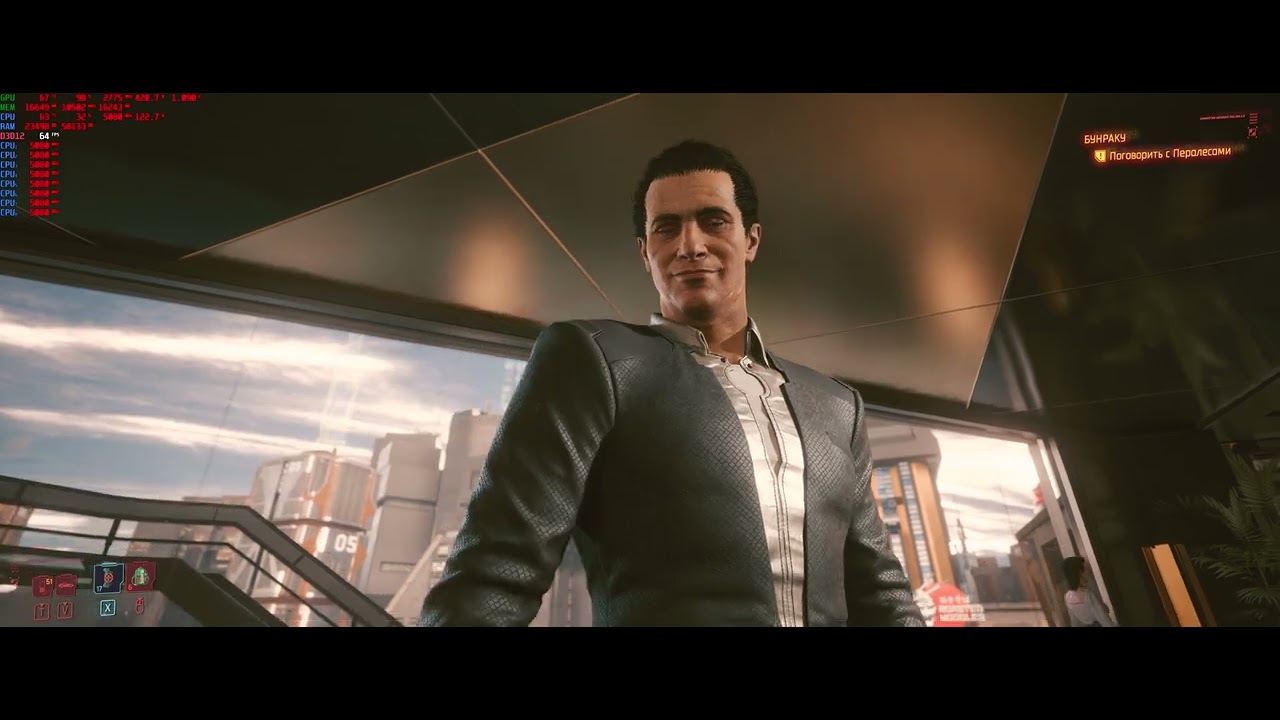 Cyberpunk 2077 / 5760x2400 HDR / RT +ULTRA Settings / DLSS & FSR: OFF ...