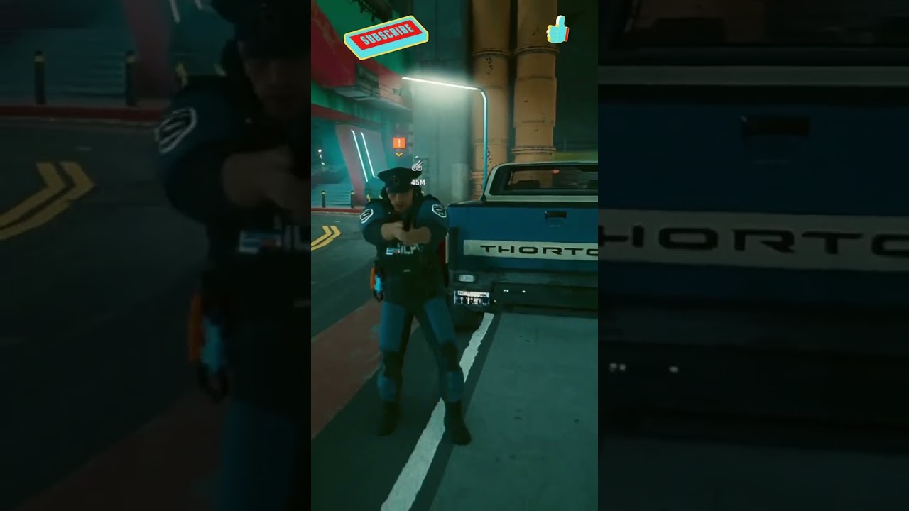 Cyberpunk 2077 Cyberpolice Shorts Cyberpunk 2077 Videos