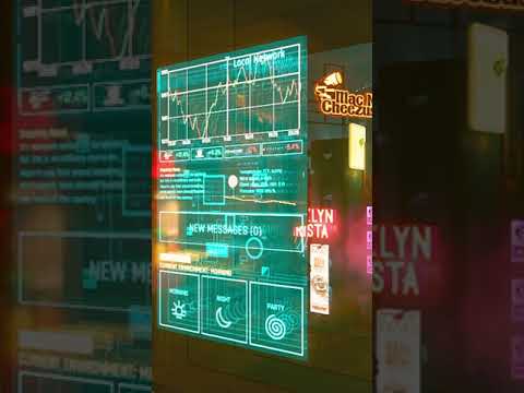Cyberpunk 2077 - Is this Future Smart Windows? - Cyberpunk 2077 videos
