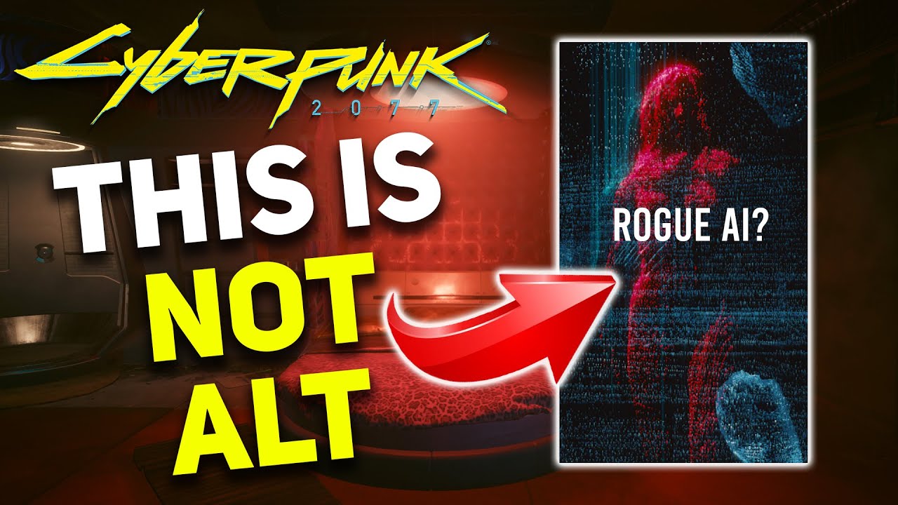 Cyberpunk 2077 - V and Johnny NEVER Met Alt Cunningham (Theory ...