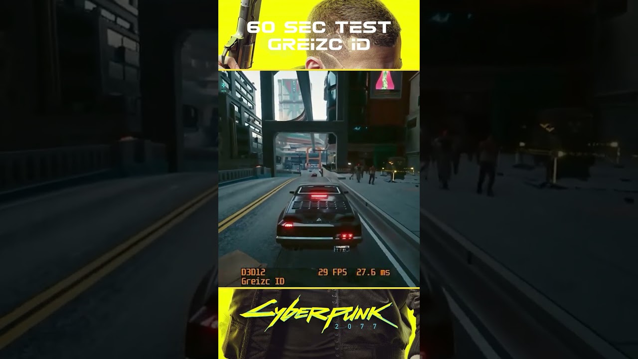 Cyberpunk 2077 | 60 Sec Test - Cyberpunk 2077 videos