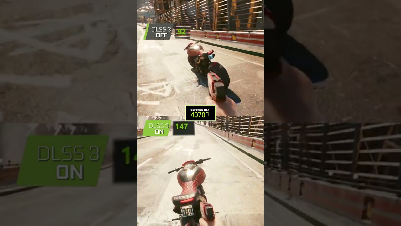 Cyberpunk 2077 DLSS3 On VS Off - Cyberpunk 2077 videos