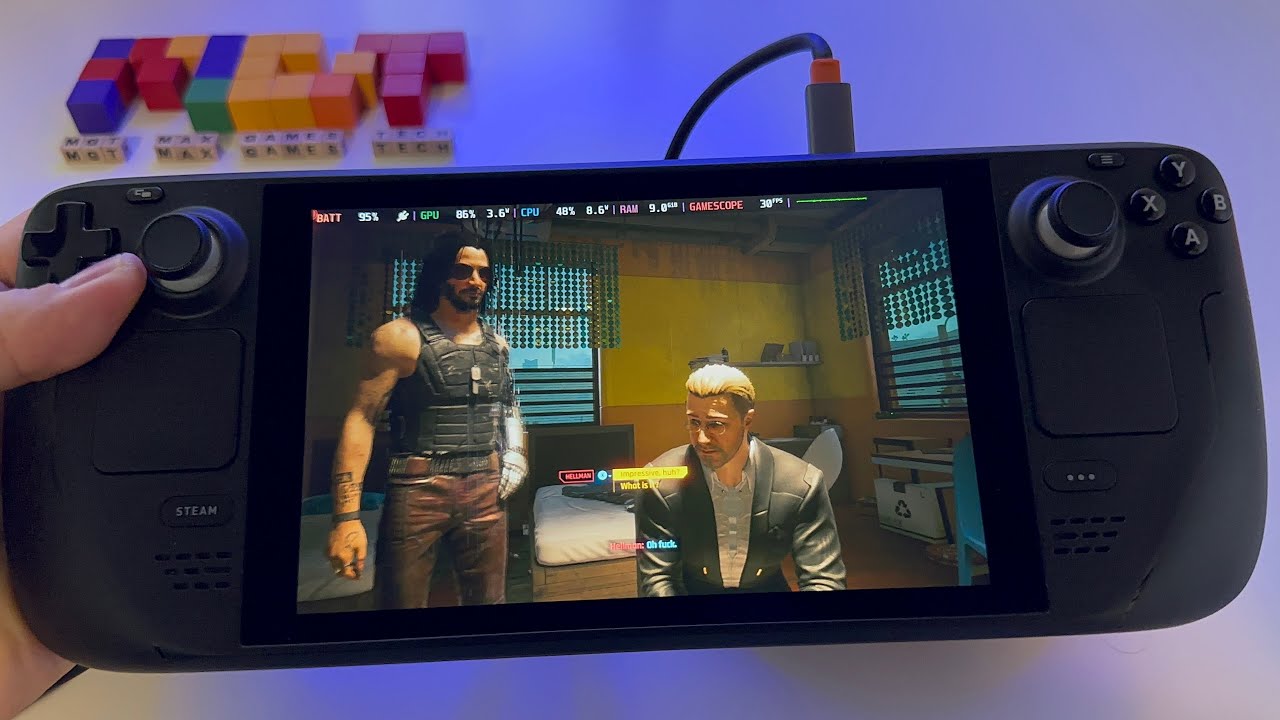 Cyberpunk 2077 - Steam Deck gameplay - Cyberpunk 2077 videos Cyberpunk 2077 - Steam Deck gameplay - Cyberpunk 2077 videos