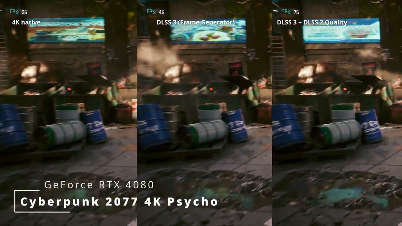 Cyberpunk 2077 psycho settings - DLSS 3 comparison test - Cyberpunk ...
