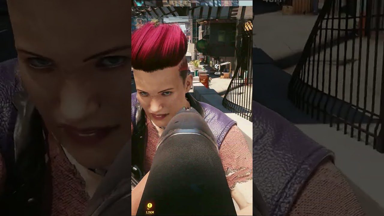 Killing NPCs in RDR2 vs Cyberpunk 2077 #shorts - Cyberpunk 2077 videos