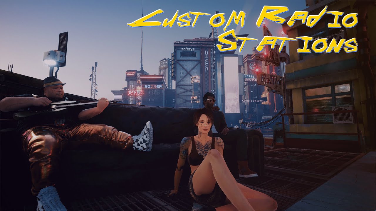 Make Custom Radio Station for Cyberpunk 2077 | Radioext Mod Tutorial - Cyberpunk 2077 videos