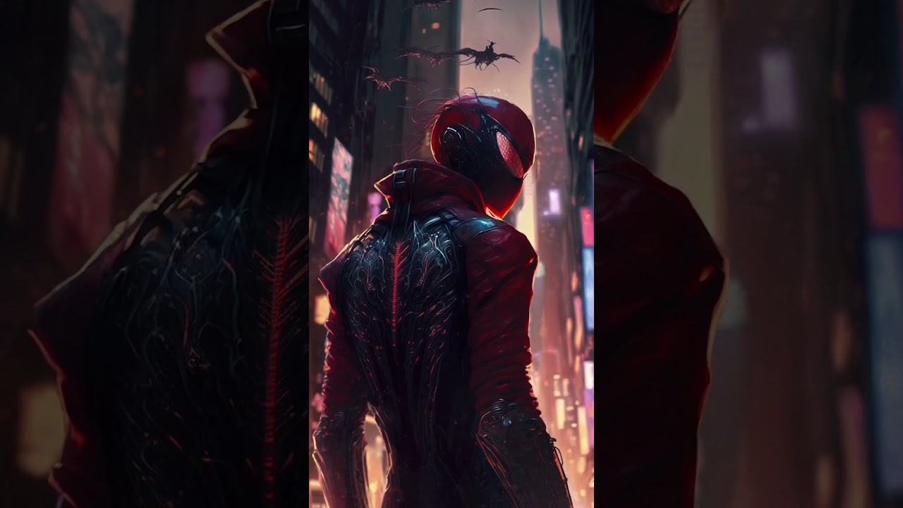 Spider Man in Cyberpunk 2077 universe #marvel #spiderman - Cyberpunk ...