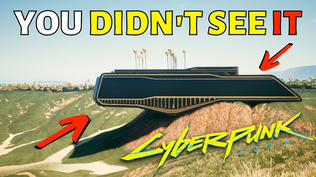 You DIDN'T SEE IT in CYBERPUNK 2077 - Cyberpunk 2077 videos