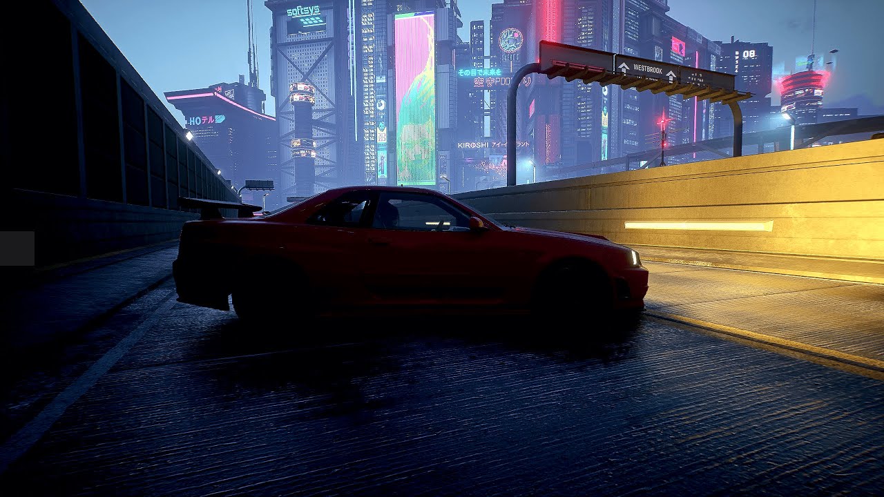 ASMR | Nissan Skyline GT-R R34 | Cyberpunk 2077 - RTX 3080 | PSYCHO Ray ...