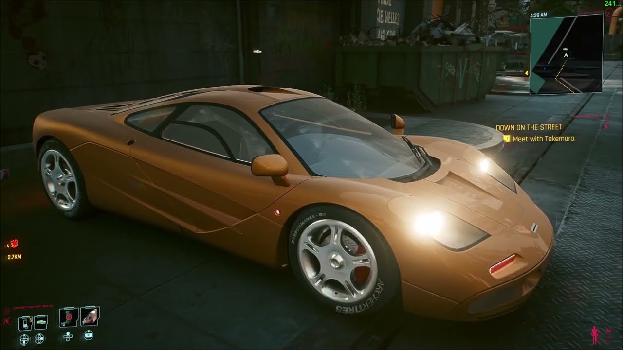 CYBERPUNK 2077 - Cruising the modded 95' MCLaren F1 - Cyberpunk 2077 videos