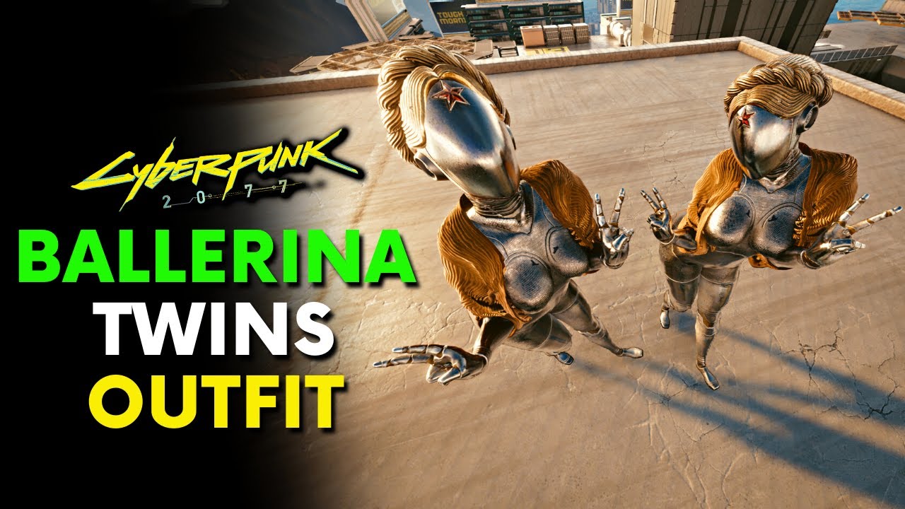 Cyberpunk 2077 - Ballerina Twins Outfit! | Atomic Heart - Cyberpunk ...
