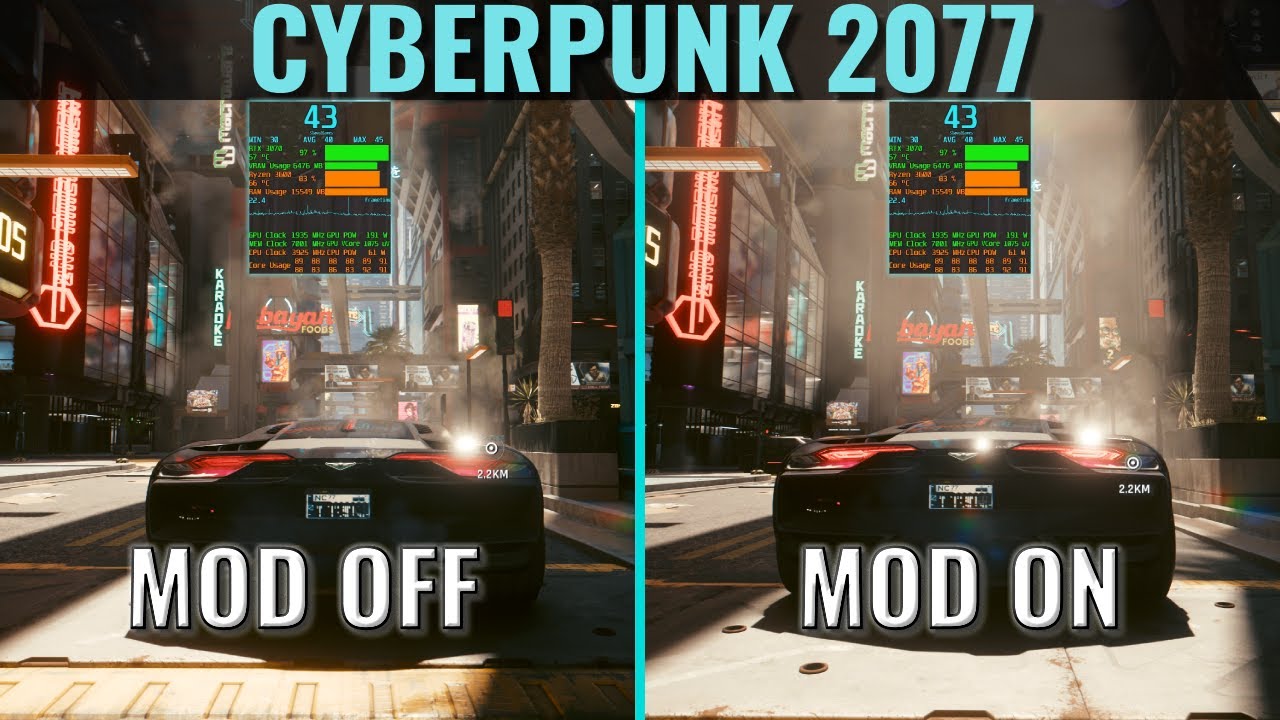 Cyberpunk 2077 HD Reworked Project Ultra Quality - RTX 3070 - 1440p ...