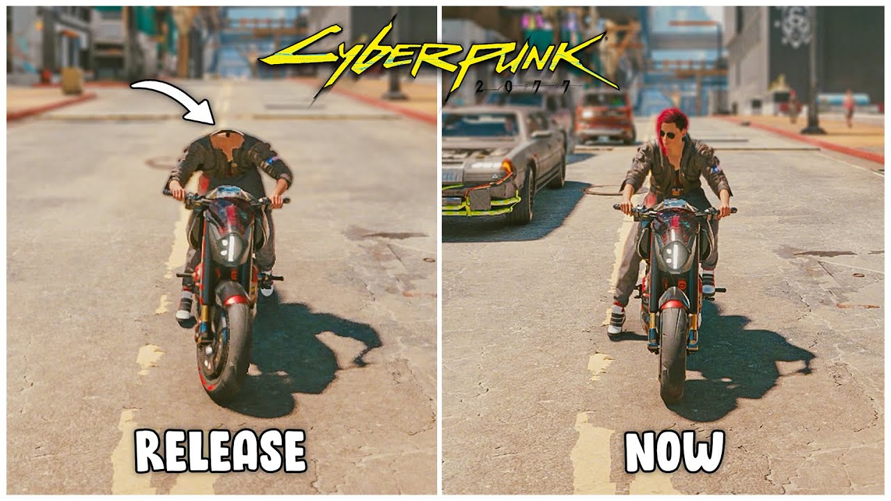 Cyberpunk 2077 - RELEASE vs NOW - Cyberpunk 2077 videos
