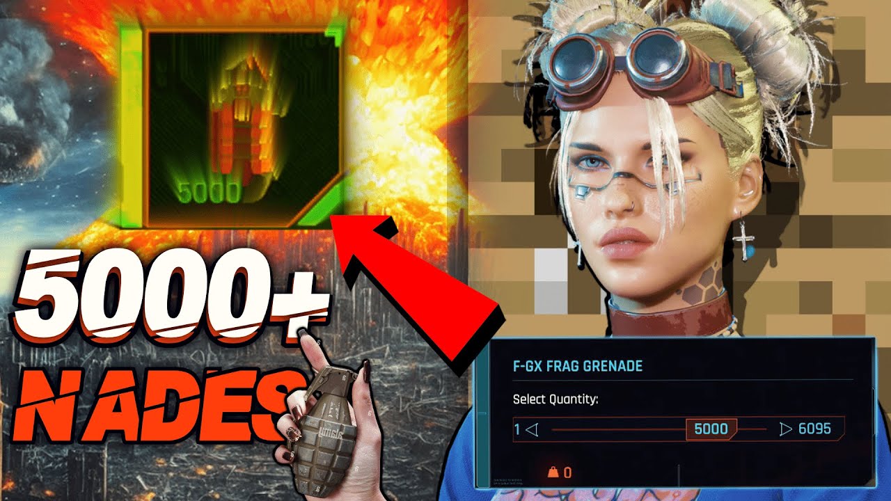 I CRAFTED 5000 GRENADES IN CYBERPUNK 2077 | OP GRENADE BUILD + GUIDE - Cyberpunk 2077 videos
