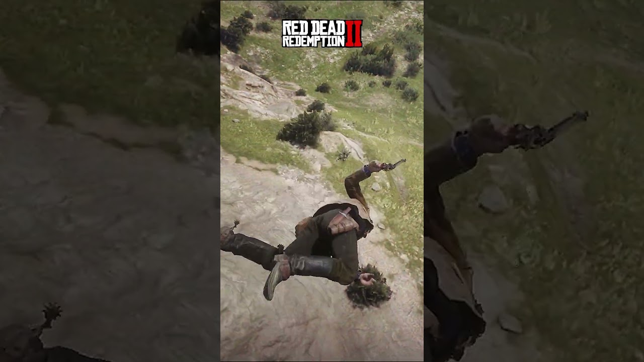 Jumping From The Highest Point in RDR2 vs Cyberpunk 2077 Games ...