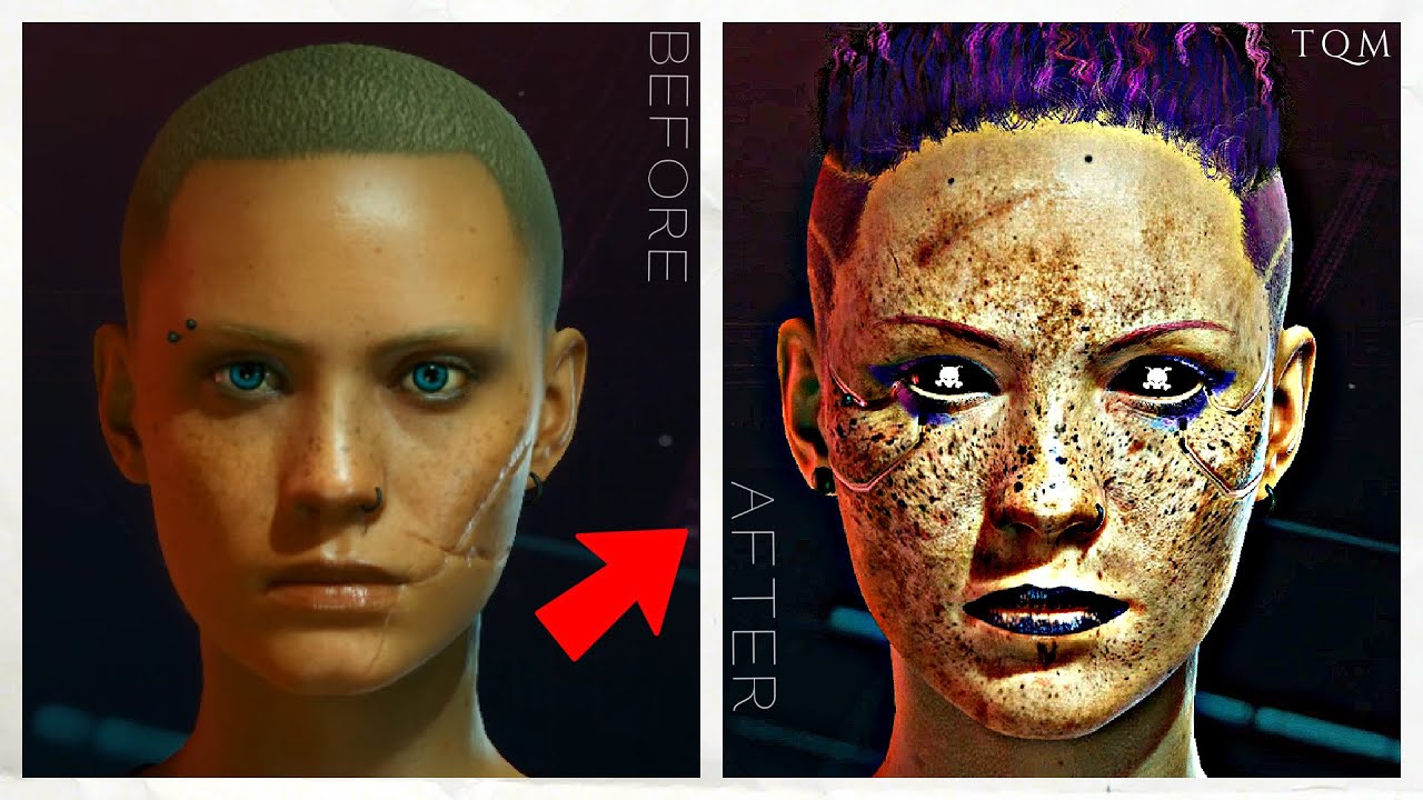 Become a PRO at Cyberpunk 2077 ADVANCED "F" Character Creation ...