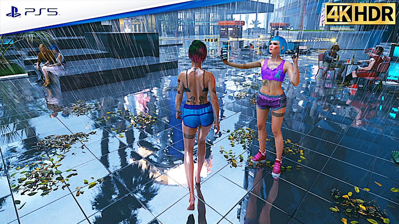 [4k120fps] UNREAL ENGINE 5.2 PATH TRACING Cyberpunk 2077 Graphics!? NEW 2023 RTX 4090 PC Mod ...