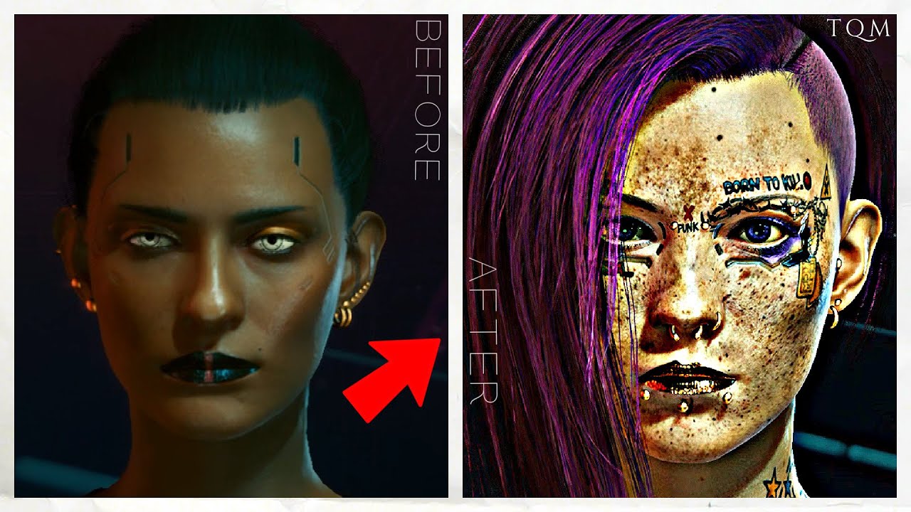 Become a PRO at Cyberpunk 2077 ADVANCED "F" Character Creation ...
