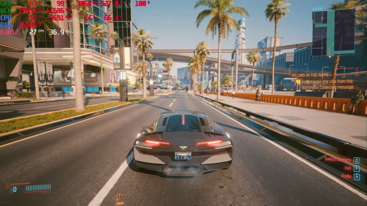 Cyberpunk 2077 2023 4K 8K Max Ray Path Tracing Overdrive Asus Strix RTX ...