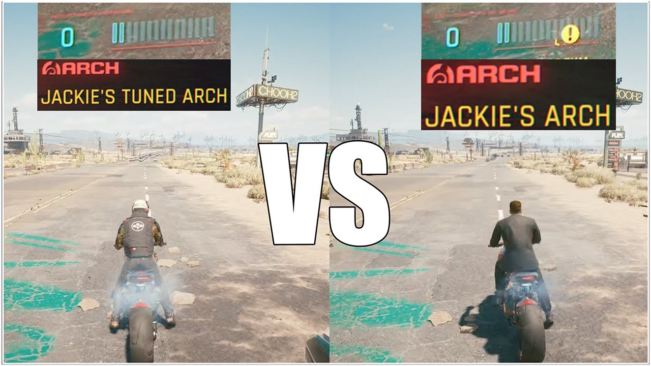 Cyberpunk 2077, How to Get Jackie’s "Tuned" Arch, vs Jackie’s Arch ...