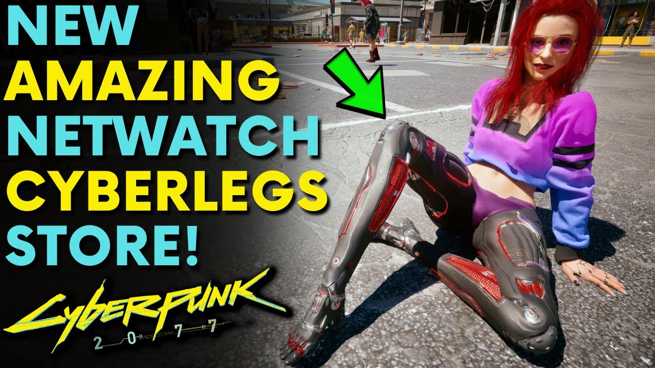 Cyberpunk 2077 - New Amazing NetWatch CyberLegs! (Cyberpunk 2077 Mods ...