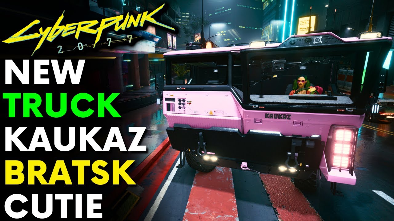 Cyberpunk 2077 - New Kaukaz Bratsk Cutie (Cyberpunk 2077 Mods ...