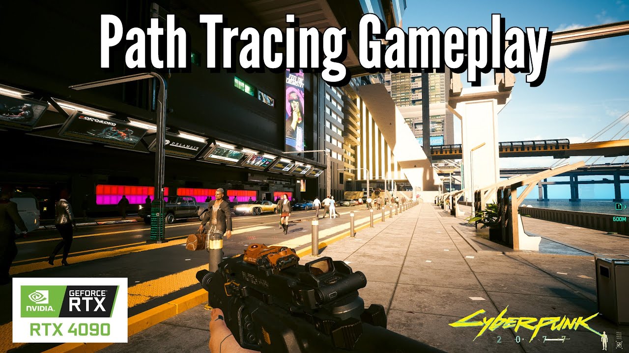 Cyberpunk 2077 Path Tracing Gameplay | RTX 4090 | 5900X | RT Overdrive ...