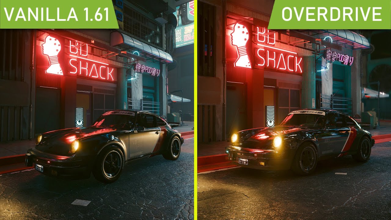 Cyberpunk 2077 RTX Overdrive Mode vs Original Ray Tracing Psycho 4K ...