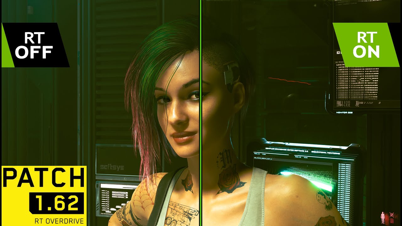 Cyberpunk 2077 - Ray Tracing OVERDRIVE Comparison Patch 1.62 Update | RTX 4090 | OFF/ON ...