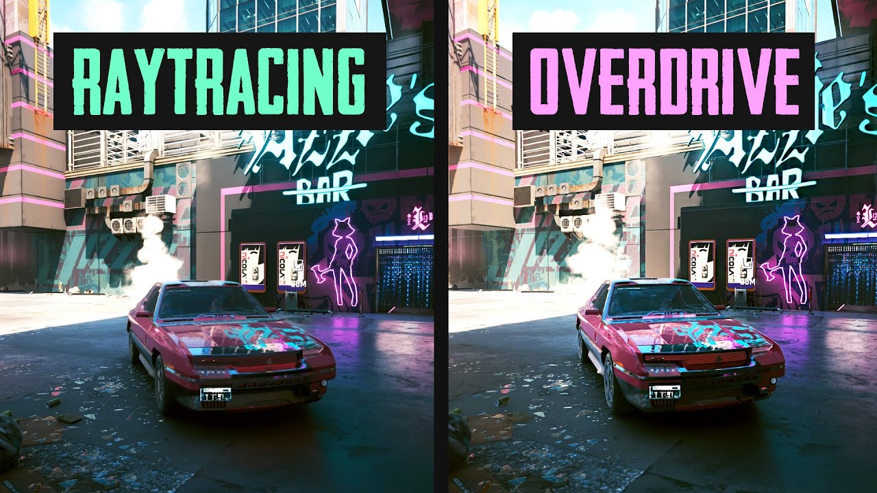 Cyberpunk 2077 RayTracing vs. Overdrive | RTX UPDATE 1.62 Path Tracking ...