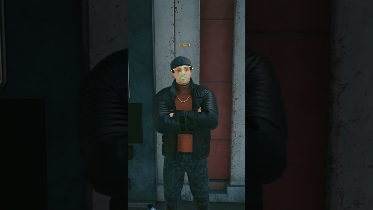 Cyberpunk 2077 Moments John Wick Easter Egg Shorts Youtube