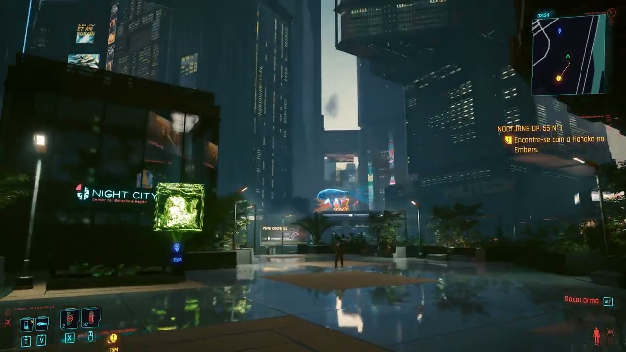 Cyberpunk 2077 v1.62 - Quick Performance Test Raytrace ON 4K RTX 3060Ti ...