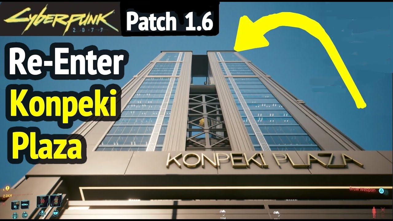 Go Back Inside Konpeki Plaza in Cyberpunk 2077: Update Patch 1.6 - Cyberpunk 2077 videos