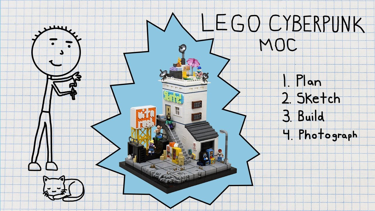 I Build A LEGO Cyberpunk 2077 Diorama - Cyberpunk 2077 videos